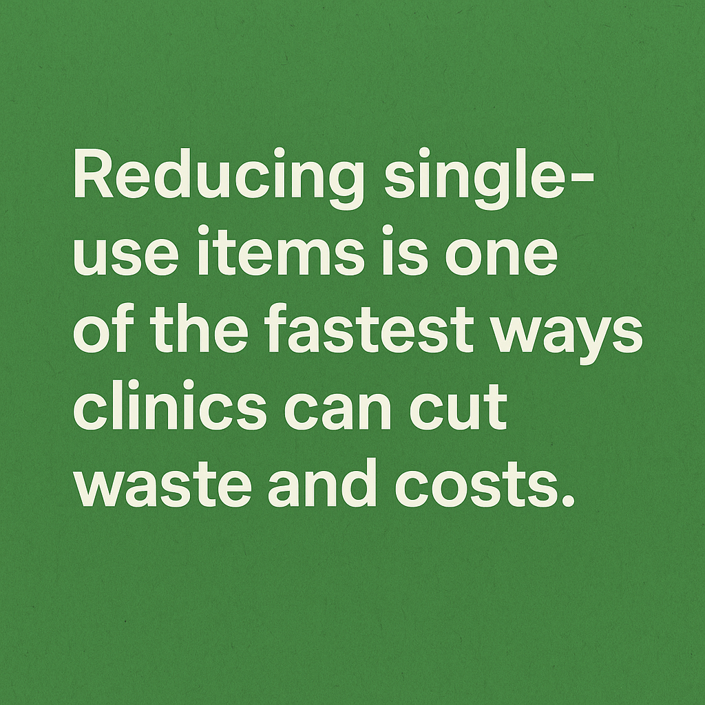 Reducing Single-Use Items: A Practical Starting Point for Clinic ...